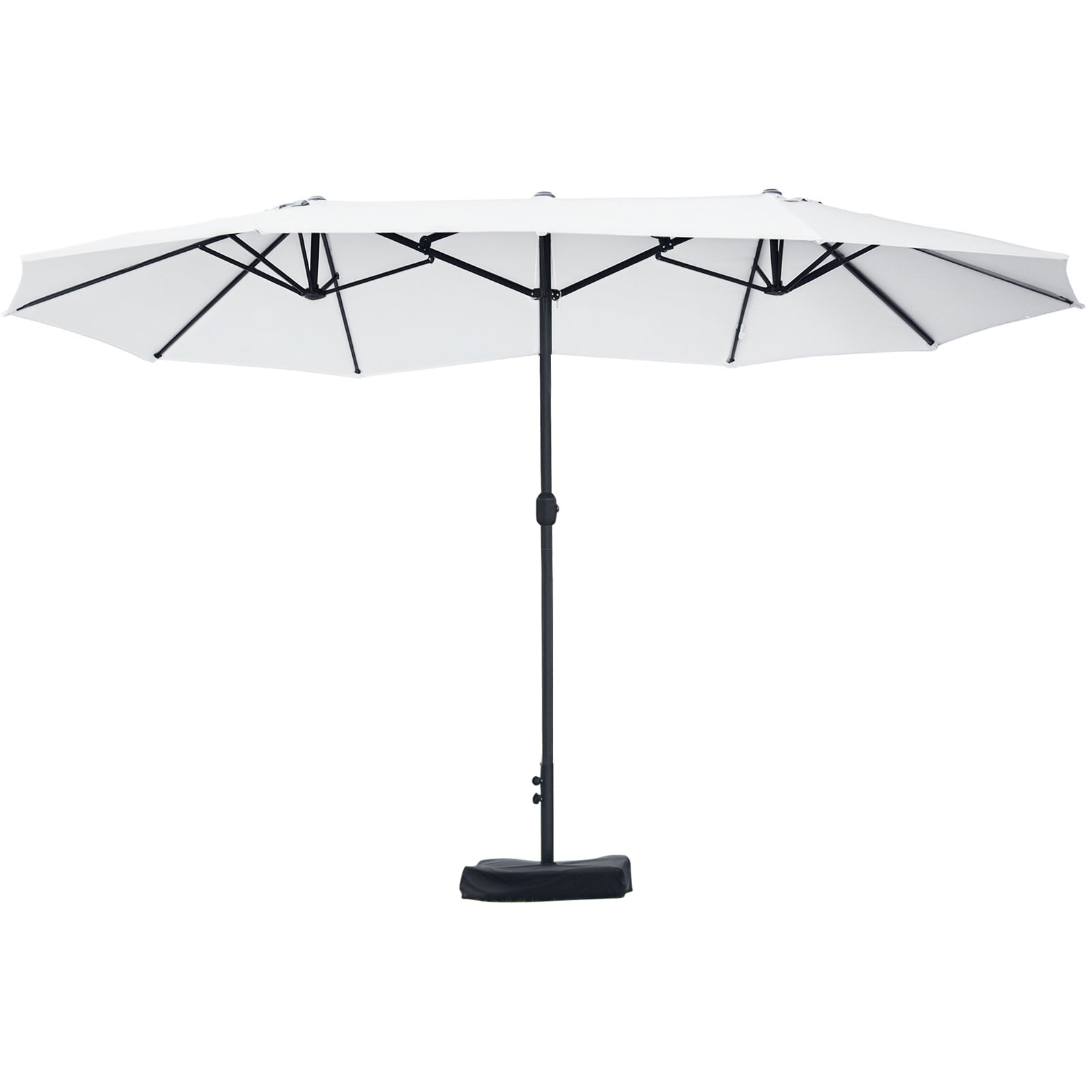 Click here for Outsunny 15 Outdoor Patio Umbrella With Twin Canop... prices
