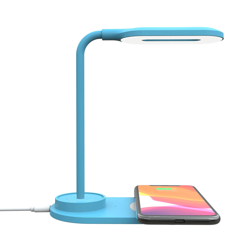 Led Desk Lamp With Wireless Charger, Usb Charging Port, Desk Lighting ...