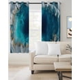 Blue Blackout Curtains for Bedroom/Living Room, Thermal Insulated ...