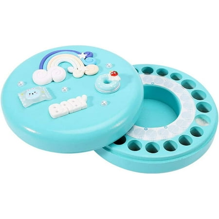 Baby Teeth Box Children's Baby Teeth Commemorative Box Girl Baby Teeth ...