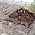Esschert Design Cast Iron Owl Boot Brush, Scraper for Home, Patio, Yard ...