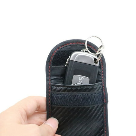 Car Key Signal Blocker Faraday Bag Keyless Fob RFID Blocking Pouch Case ...