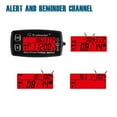 Runleader Digital TachoMeter Engine Water Oil Temperature Gauge Alert ...