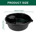 6L Round Oil Drain Pan Oil Collection Tray Oil Collection Container ...
