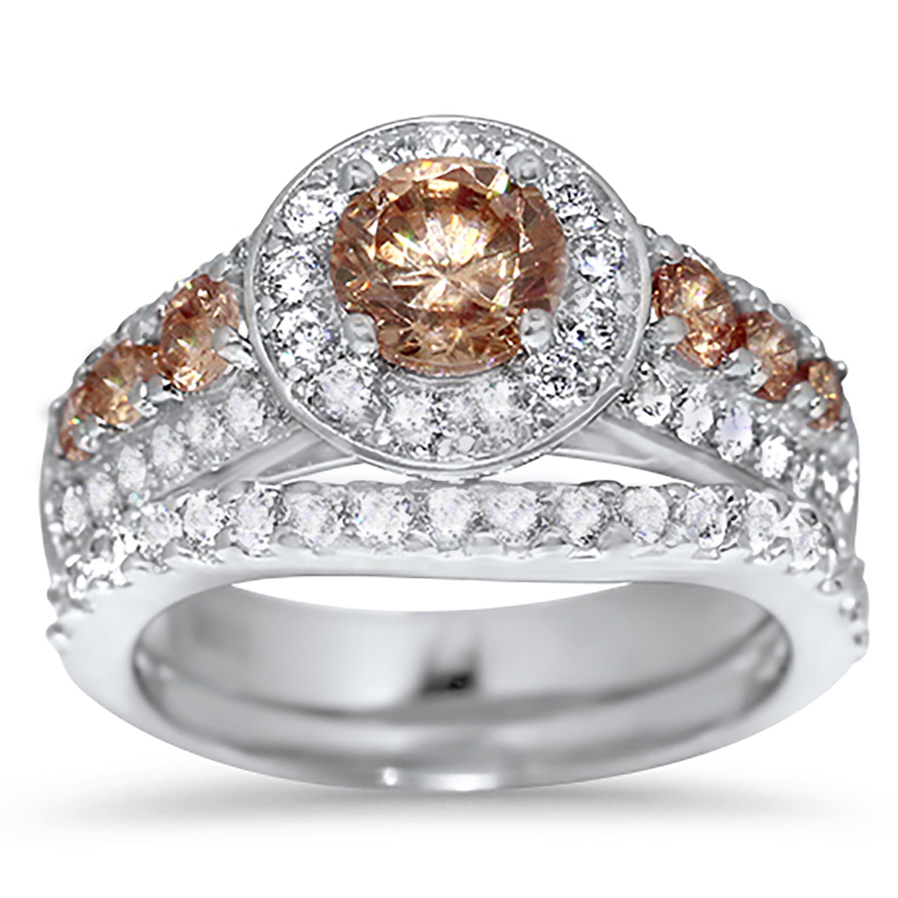 Simulated Chocolate Diamond Jewelry