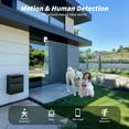 WESECUU 3MP Color Night Vision Wireless Wifi Camera Smart Security ...