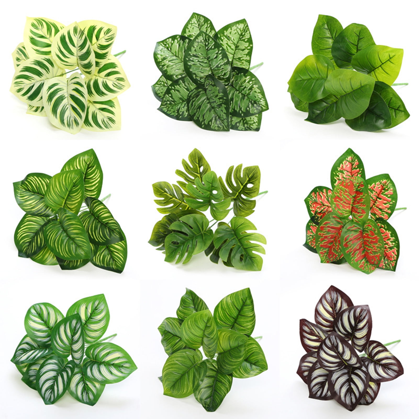 Hesroicy Artificial Plant Realistic Vivid Not Wither Non-fading Easy ...