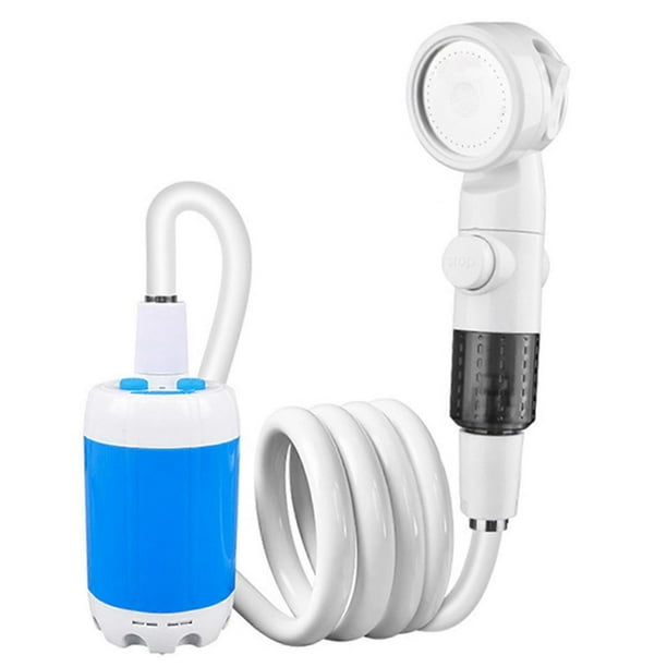 Portable Camping Shower Pump Outdoor Electric Rechargeable Shower Pump ...