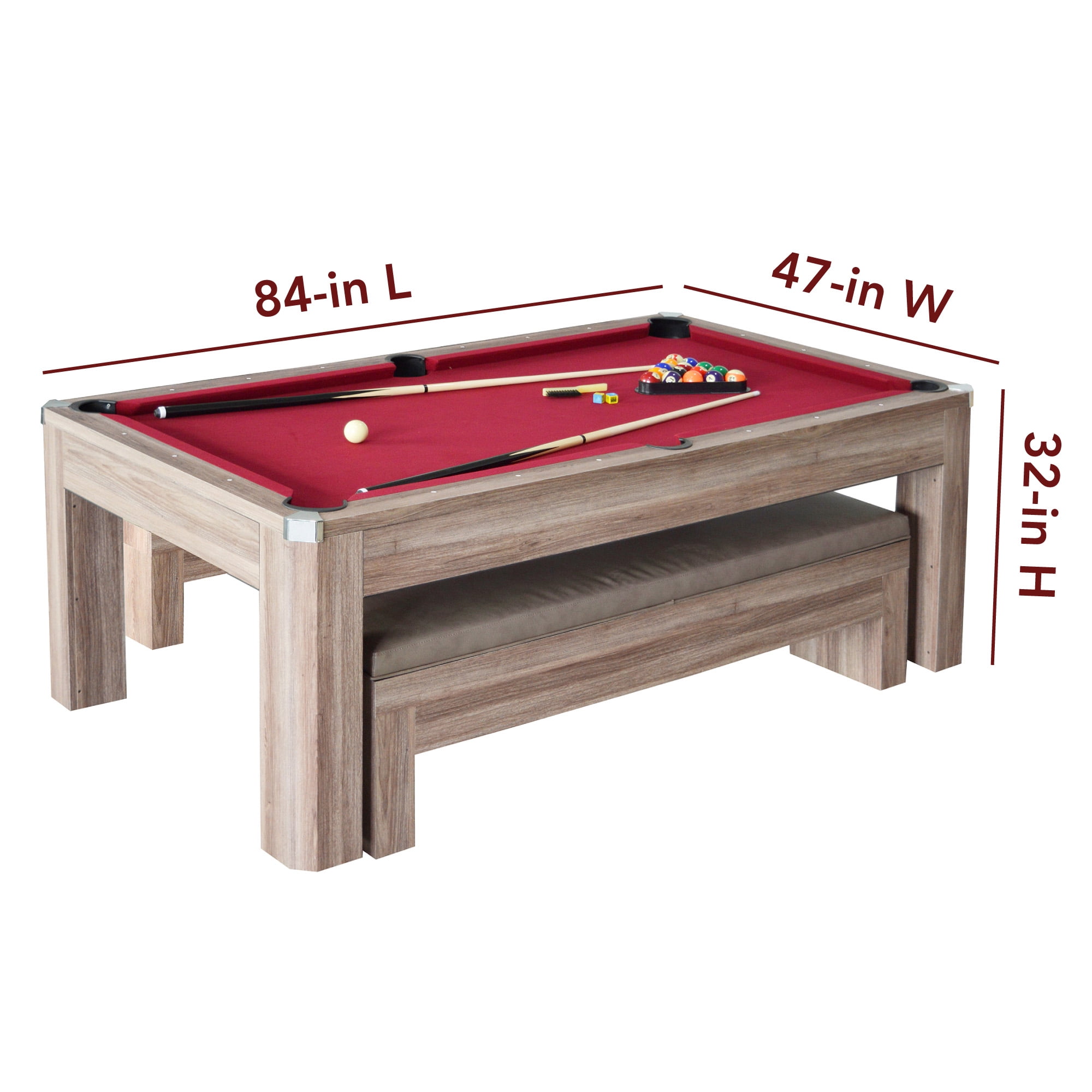 Pool Dining Room Table Combo