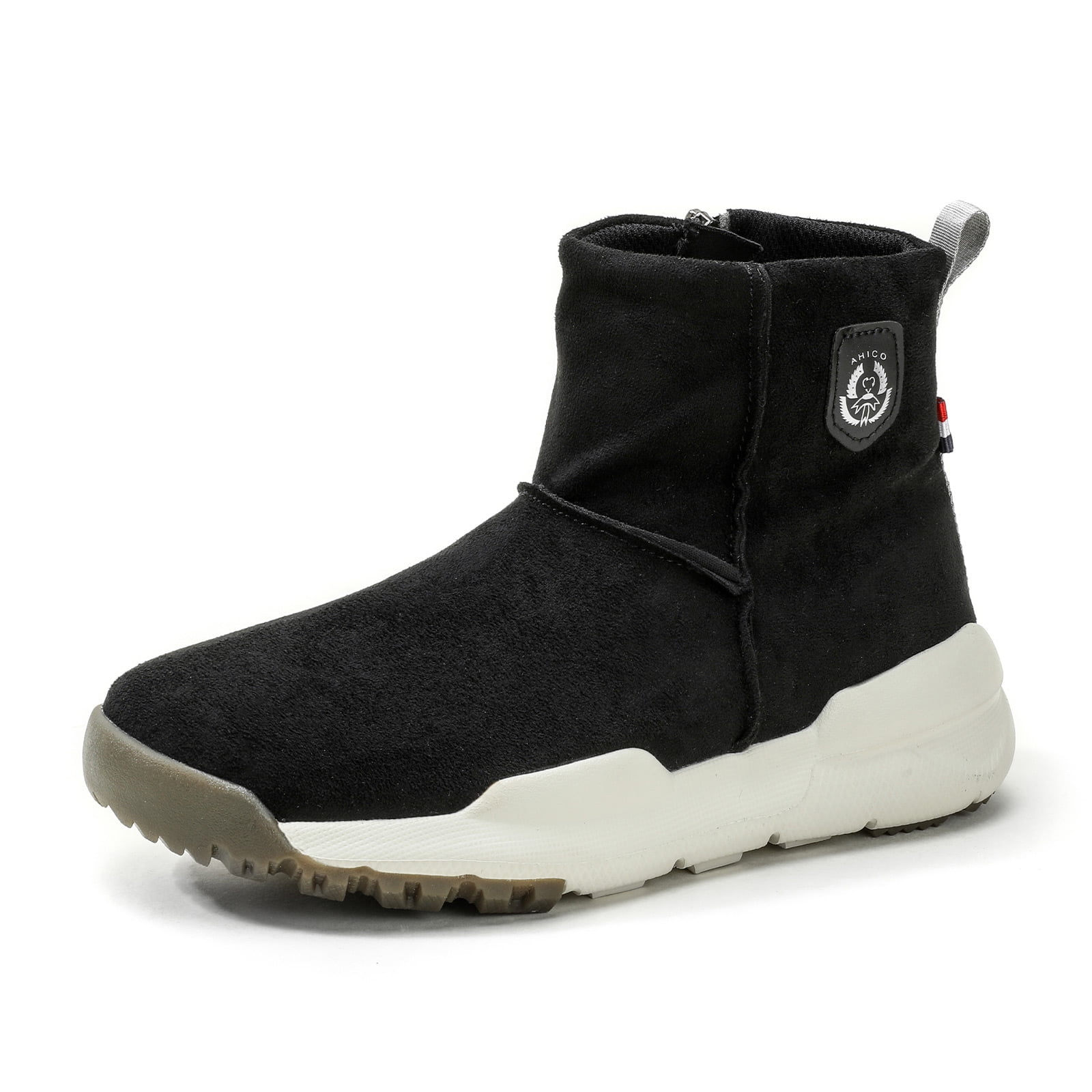 BOSTEXI Women's Suede Ankle Boots Zip Casual boots Comfortable Indoor ...