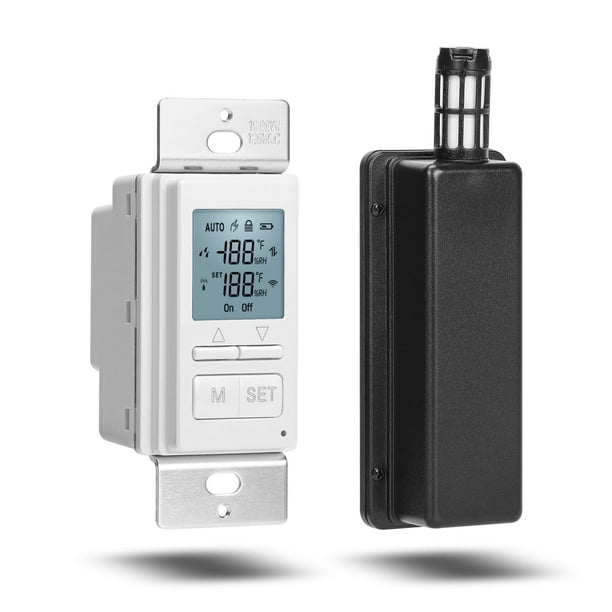 New 2024! Humidity Sensor Switch, Ortis in-Wall Bathroom Fan Automated ...