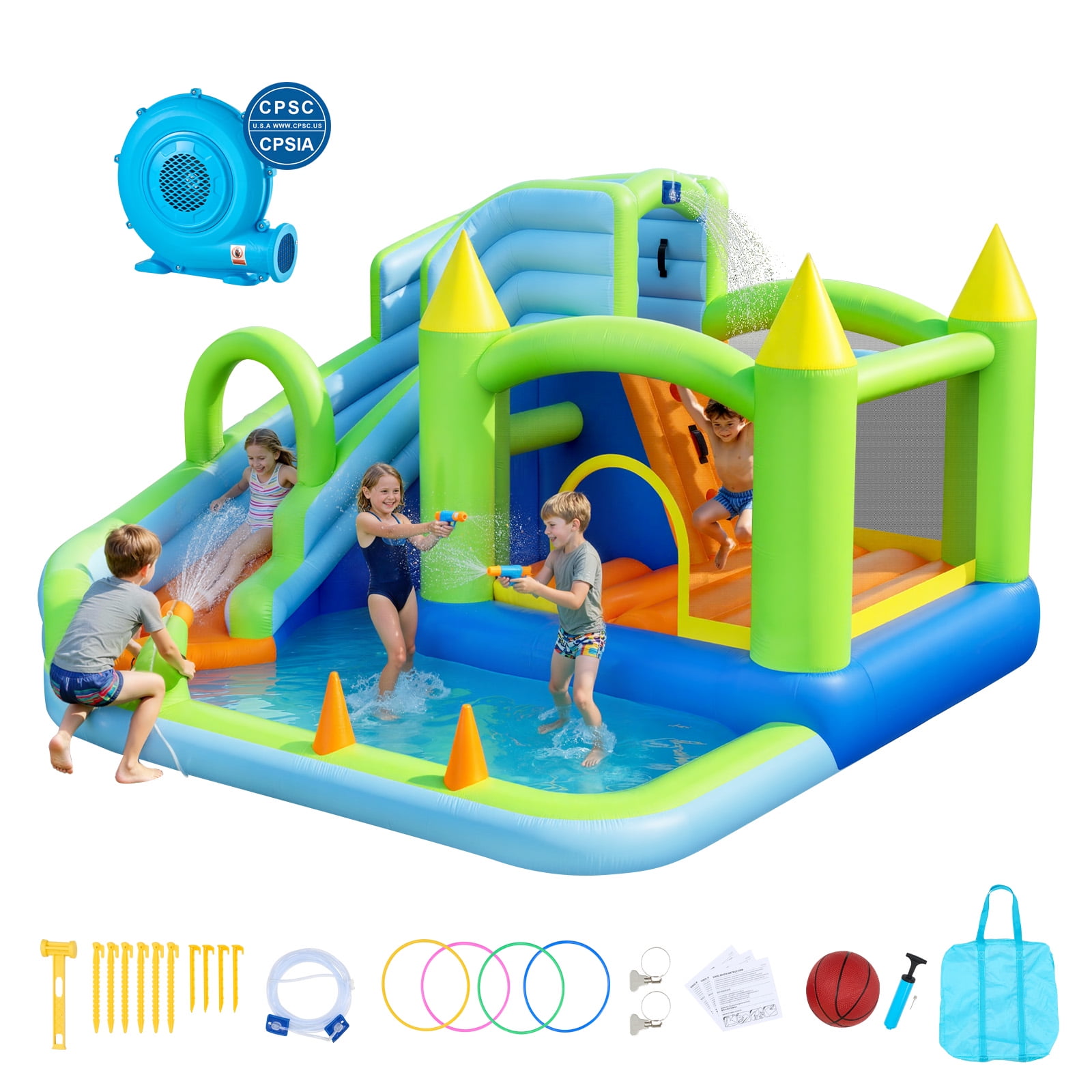 Click here for Vevor Inflatable Bounce House  11.3 X 12.3 X 7.0 F... prices