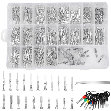 5pc 3-Wire Weather Pack Connector Kit Assembled with 10" 12 AWG Wires ...
