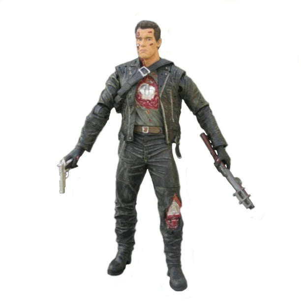 The Terminator Action Figure T 800 With Machine Gun and Pistol Street ...