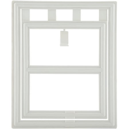 Screen Doors Pet Door Screen Sliding Plastic Lockable Exterior with ...