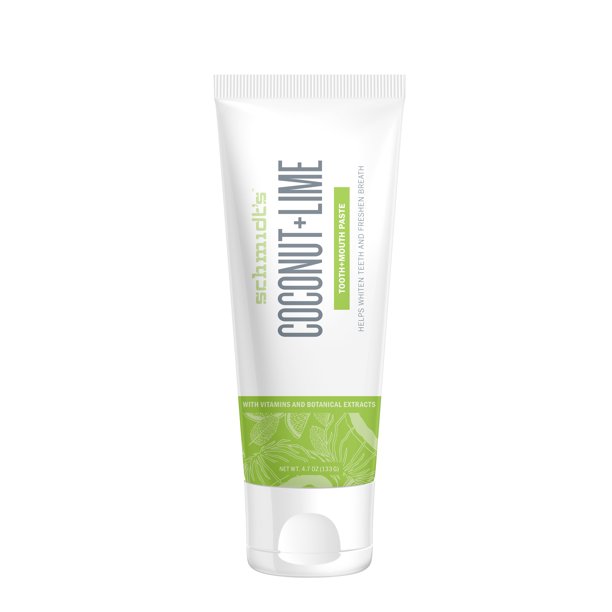 Schmidt's Coconut Lime Toothpaste, 4.7 oz - Walmart.com