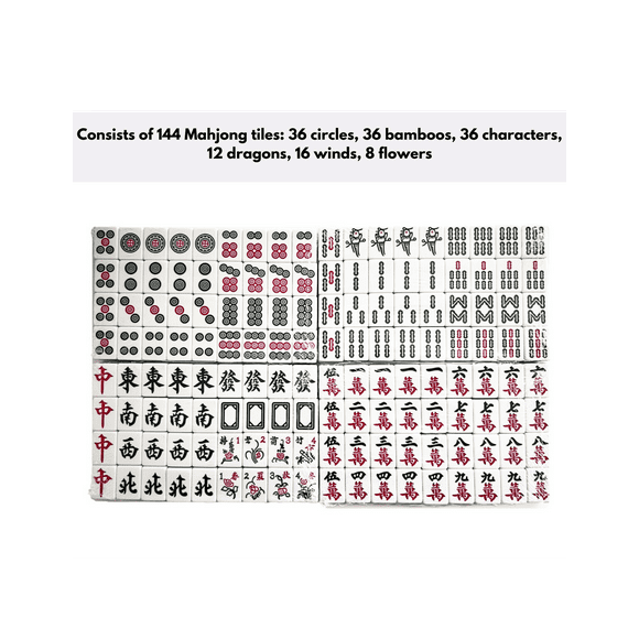 Traditional Chinese Mahjong Set