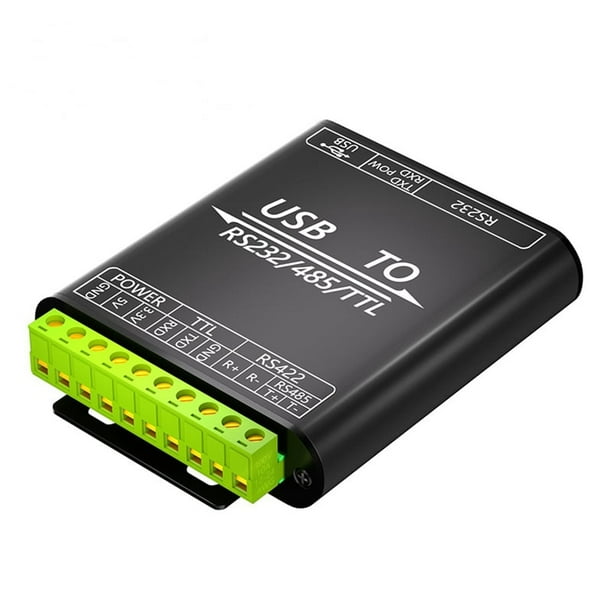 Convertidor USB a RS232/485/422/TTL con chip CP2102, adaptador USB industrial aislado con ...