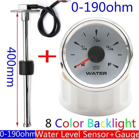 Customized 0~190 Ohm Water Level Sensor + Water Level Gauge With 8 ...