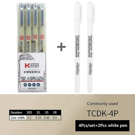 Pigment Liner Micron Ink Art Marker Pen Calligraphy Brush Pens Black ...