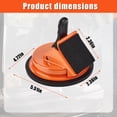 Studyset Laminate Wood Flooring Gap Repair Tool Kit, 45°/90° Suction ...