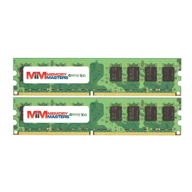 4GB (2 X 2GB) DDR2 800MHz PC2-6400 240-pin Memory RAM DIMM for Desktop ...