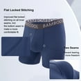 Men's Boxer Briefs,Breathable Bamboo Viscose Underwear 7 Pack for a ...