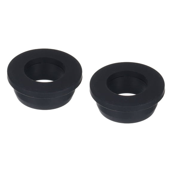 20Pcs T Shape Rubber Grommet Mount Dia 9mm ID 5mm H 11mm Transparent ...
