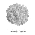 AuroraX Glow in the Dark Pebbles Fluorescent Garden Stones Bulk 500 Pcs ...