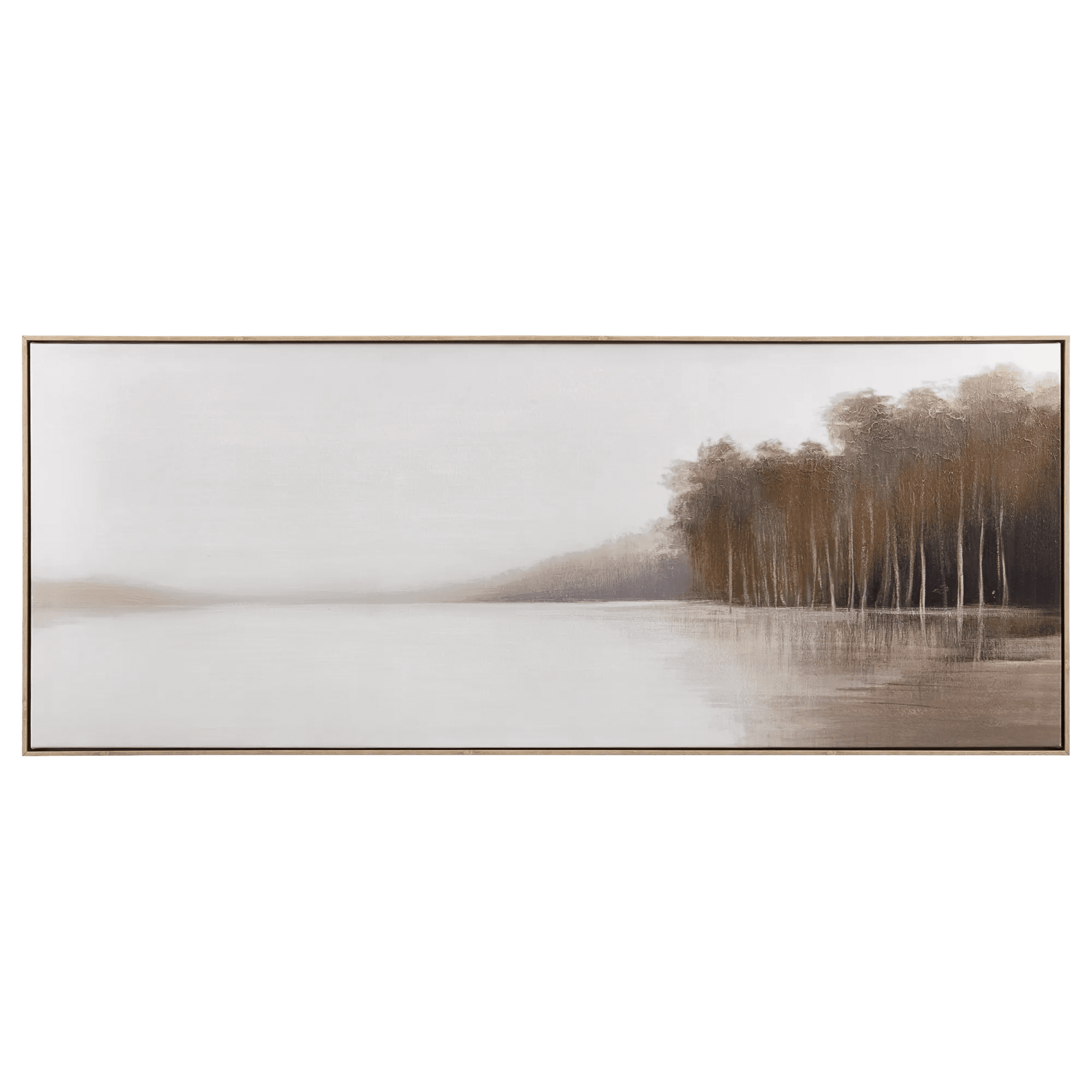 Click here for Bouclair Brown Landscape Framed Art 60 X 24 In (15... prices