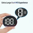 Heads-Up Display for Cars Digital GPS Car Speedometer Plug and Play Non ...