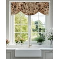 Burritos Food Tie Up Valances Curtain, Pancake Noodle Texture Realistic ...