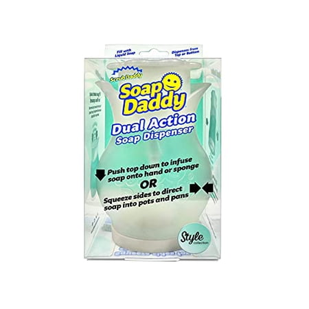 Scrub Daddy Soap Dispenser for Kitchen and Bathroom - Soap Daddy ...
