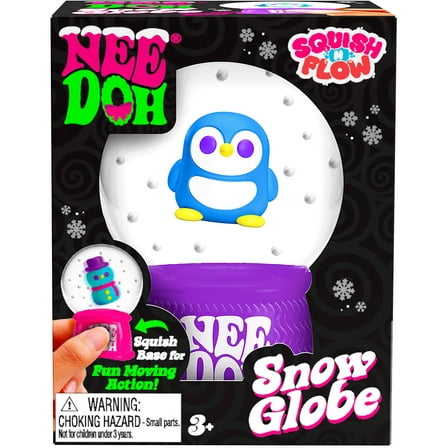 Schylling Snowball (NeeDoh) Crunchy, Squishy, Squeezy, Stretchy Stress ...
