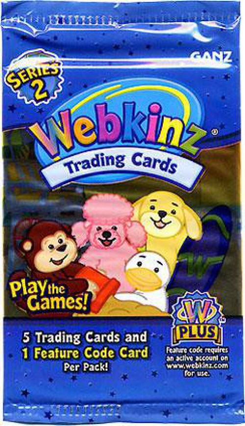 Webkinz Trading Cards Series 2 Series 2 Booster Pack - Walmart.com