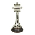 DecMode 3" x 7" Silver Metal Ship Telegraph, 1-Piece - Walmart.com