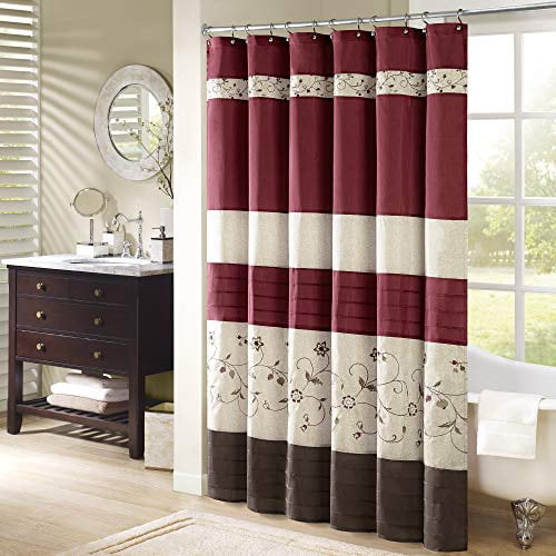 Home Essence Monroe Embroidered Shower Curtain - Walmart.com