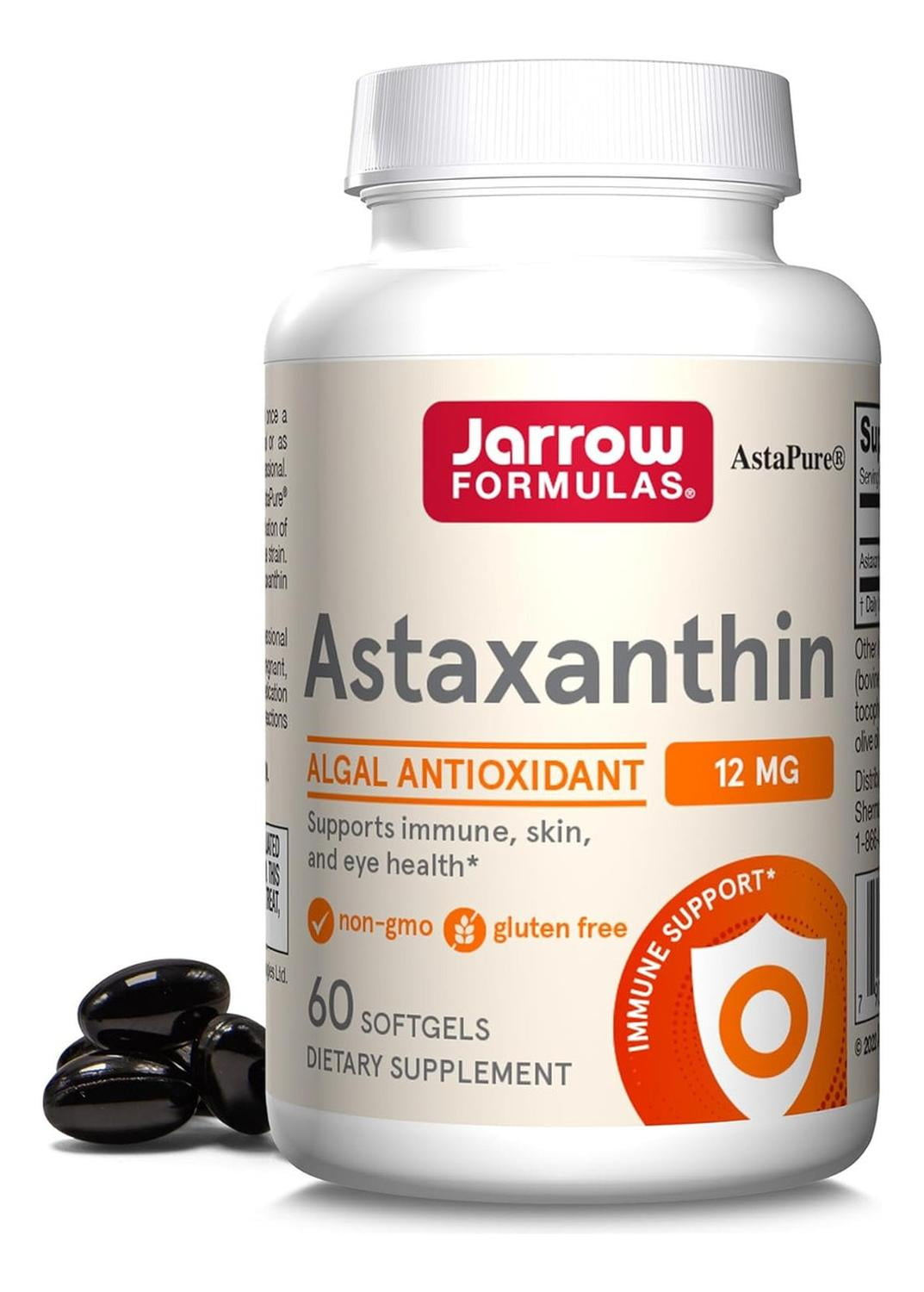Astaxantina Astaxanthin 12mg 60 capsulas | Walmart en línea