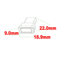 10x Mini Usb Fingerprint Reader Module Device For Hello Biometrics