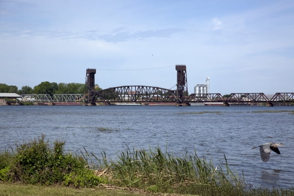 Print: Railroad Bridge, Decatur, Alabama, 2010 - Walmart.com