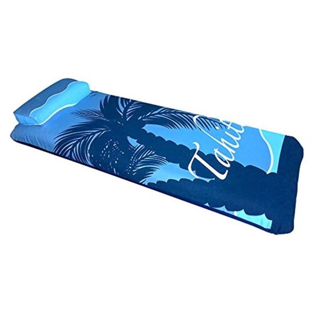 Blue Wave Drift + Escape 76-in Inflatable Pool Mattress, Blue - Walmart.ca
