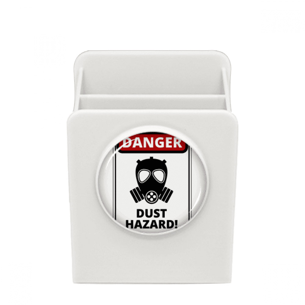Danger Symbol Dust Hazard Warning Signs Desk Pencil Holder Cup Pen ...