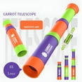 BESTSKY Adjustable Focus 8X Lens Telescope Single Tube Kids Radish ...