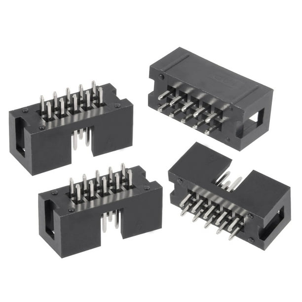 20Pcs 2.54mm Pitch 2x4-Pin / 2x5-Pin 2 Row Straight Box Header ...