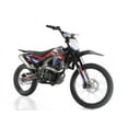 "APOLLO DB-36N 250cc Gasoline Powered Adults Dirt Bike, 5 Speed Manual Transmission, 21""/18 ...