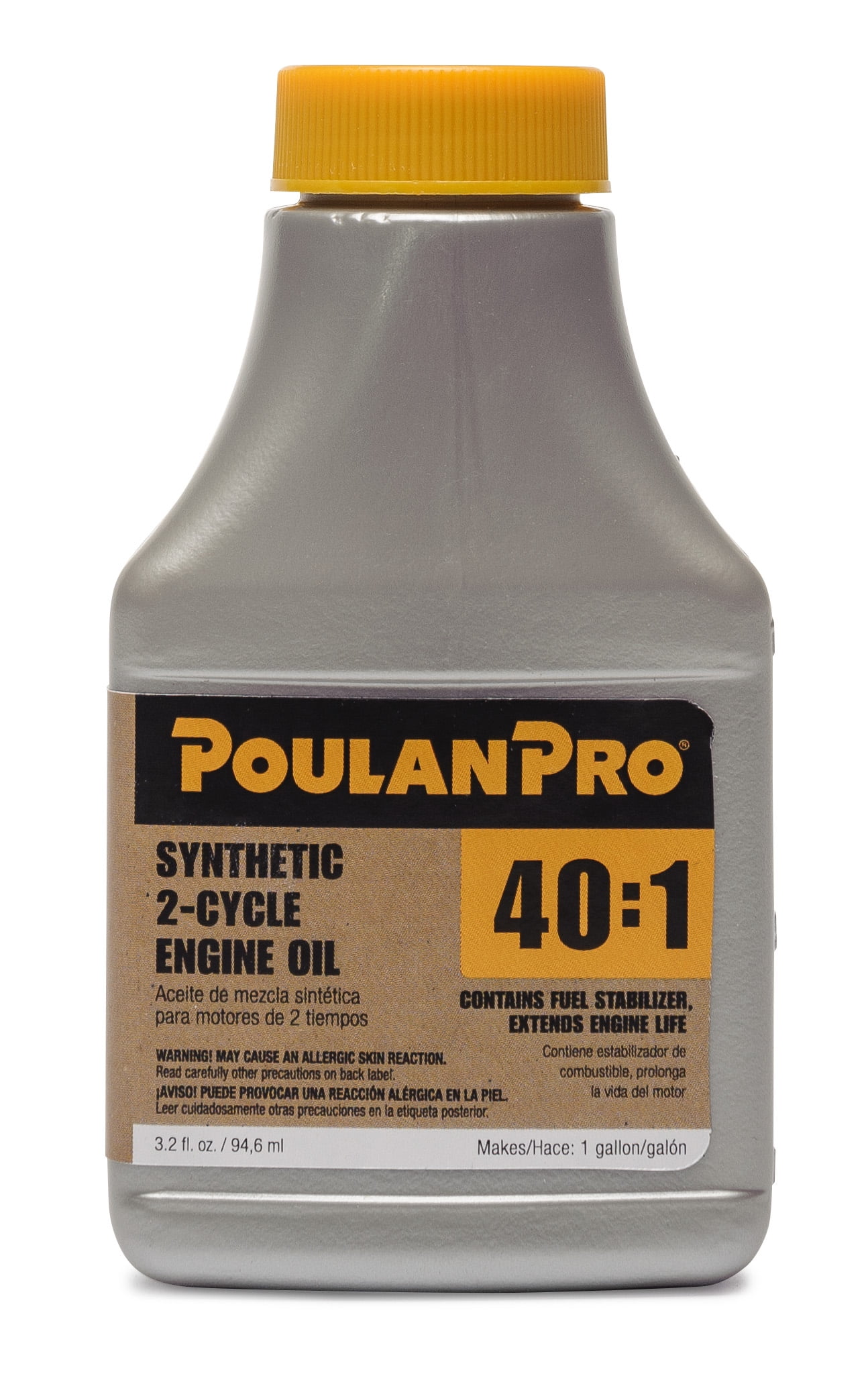 Poulan Pro 40:1 Synthetic 2-Cycle Oil, in 3.2 oz. bottle - Walmart.com