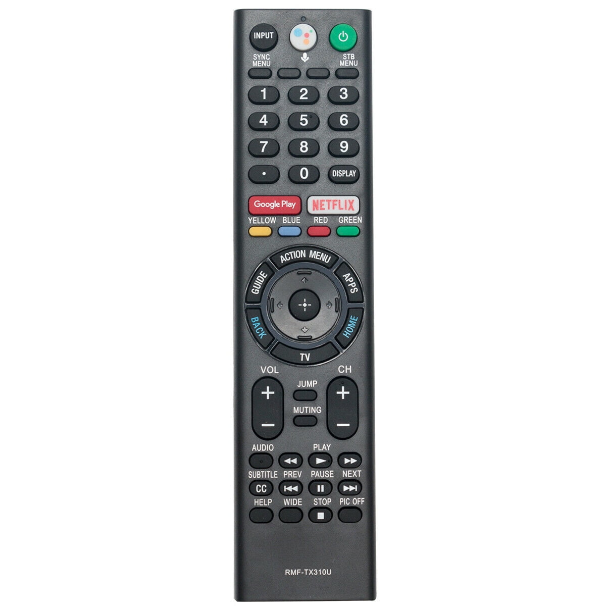 New RMF-TX310U Voice Remote for Sony TV XBR-65X800G XBR-43X800G XBR ...