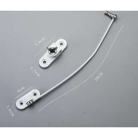 2 Pieces Of Door And Window Limit Cables With Keys, 20cm, A Pair Of ...