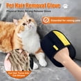 ACDANC Electrostatic Gloves for Pet Hair Removal,2Pcs Animal Fur ...