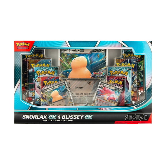 Pokemon Trading Card Game Snorlax ex and Blissey ex Special Collection ...